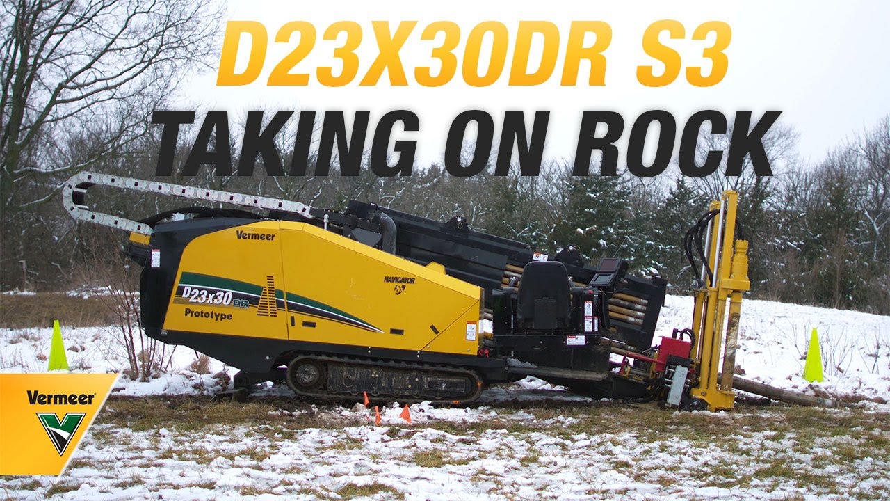 D23x30DR S3 Horizontal Directional Drill in Action - YouTube