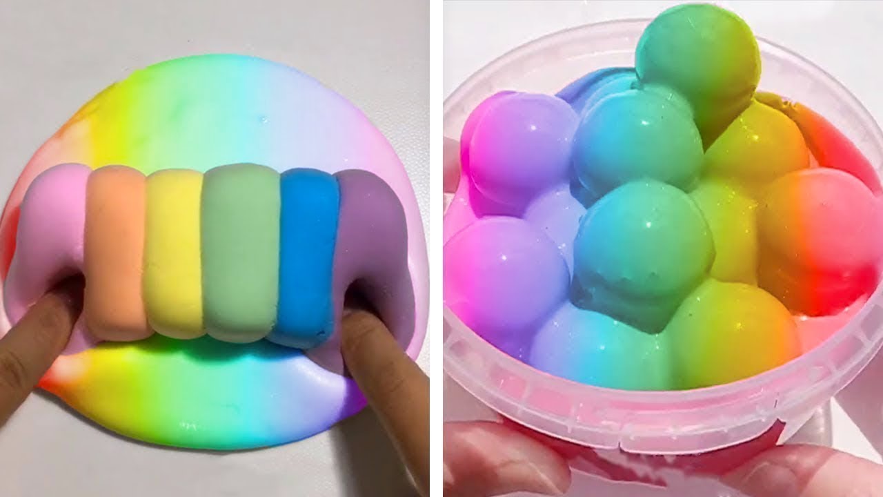 Satisfying Slime ASMR | Relaxing Slime Video # 4038 | SBS Relaxing ...