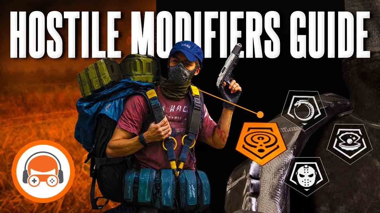 The Division 2 - Hostile Modifiers Explained - YouTube