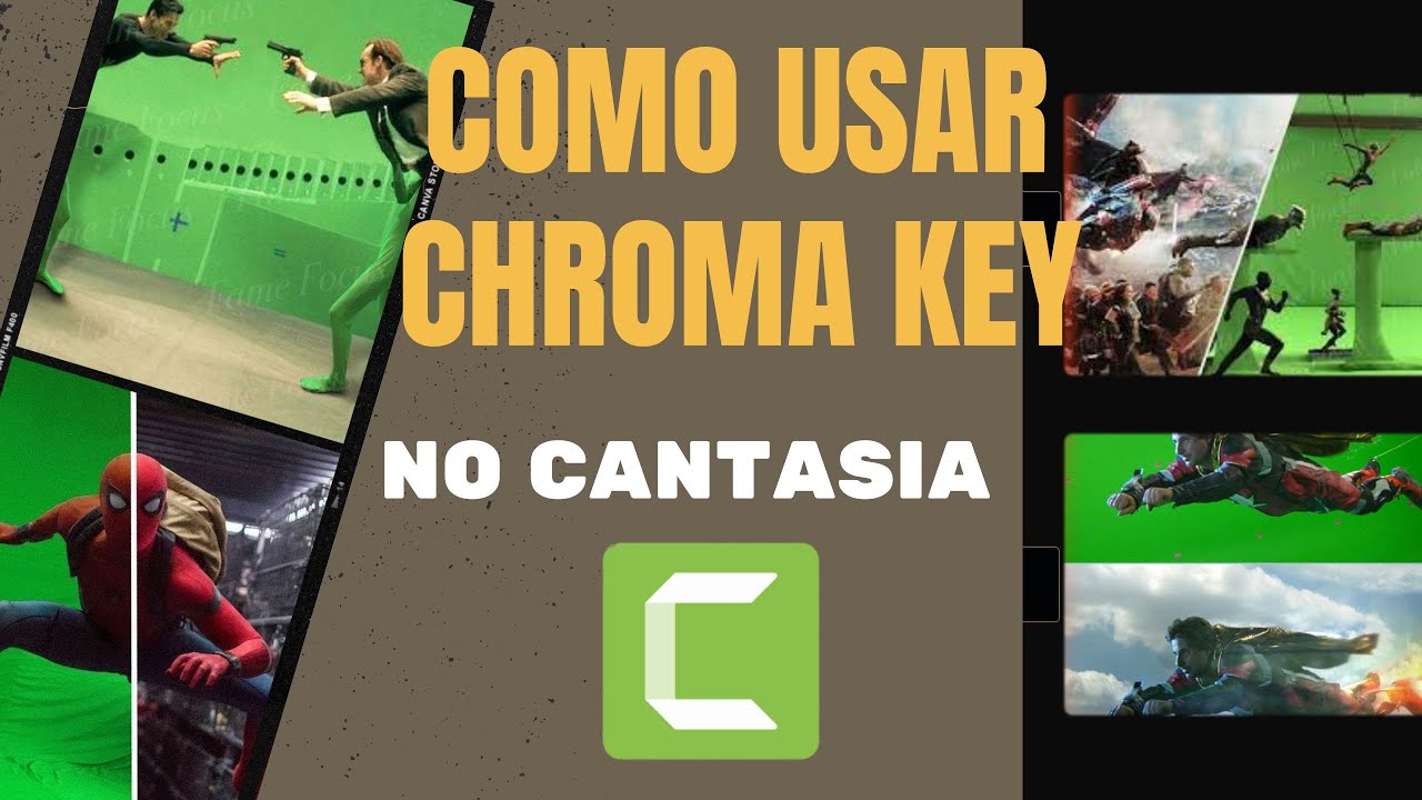 Como usar Chroma key no Cantasia - YouTube