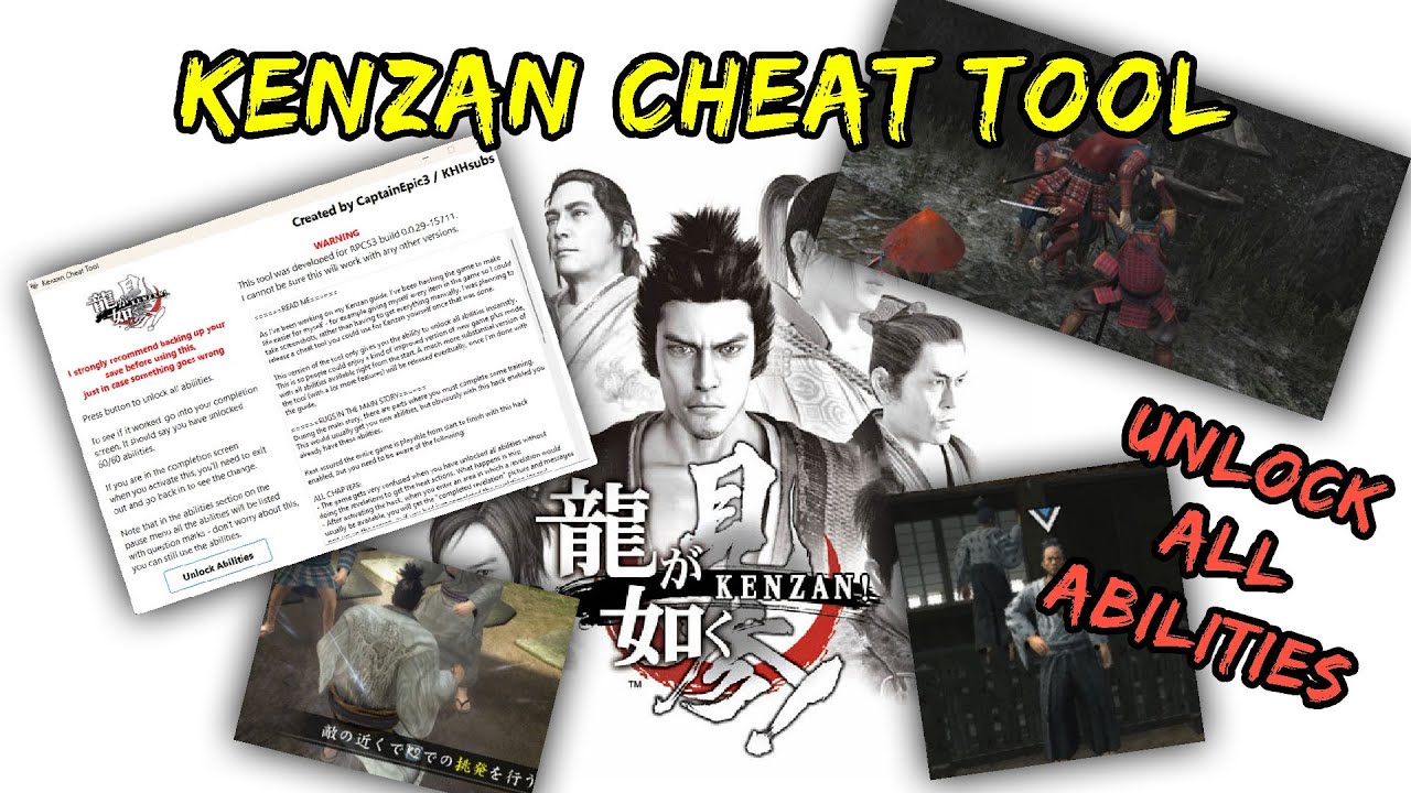 Kenzan Cheat Tool - YouTube