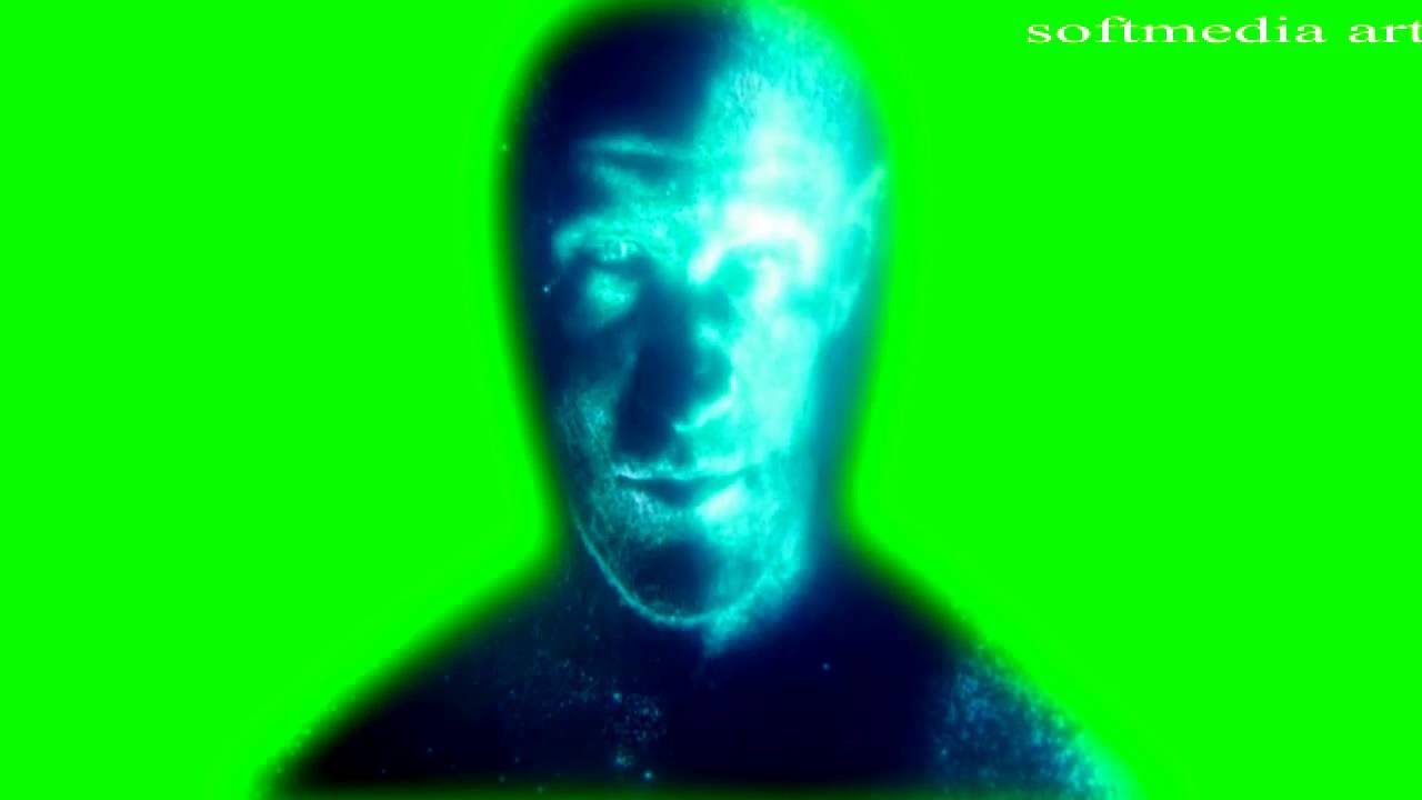 ghost on mirror green screen - YouTube