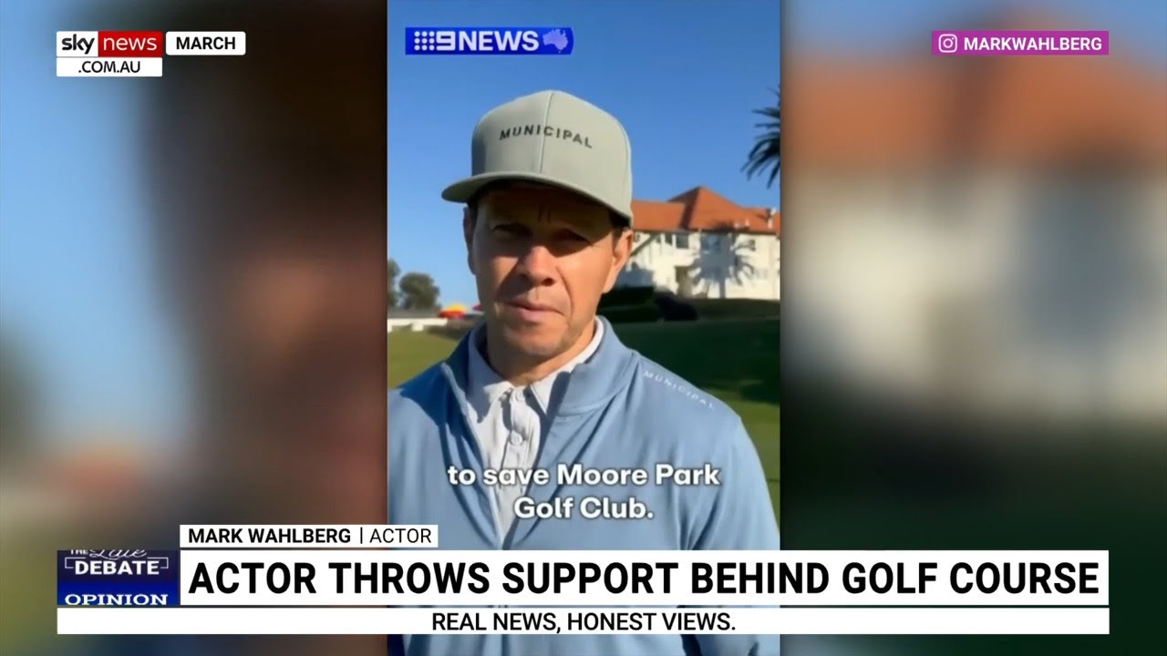 ‘Save Moore Park Golf Club’: Mark Wahlberg begs Australians to stand up - YouTube