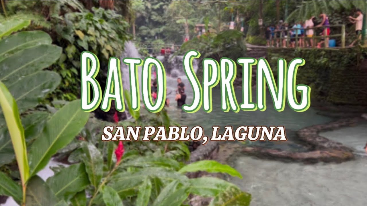 Very Natural! Bato spring resort sa San Pablo Laguna #batospring # ...