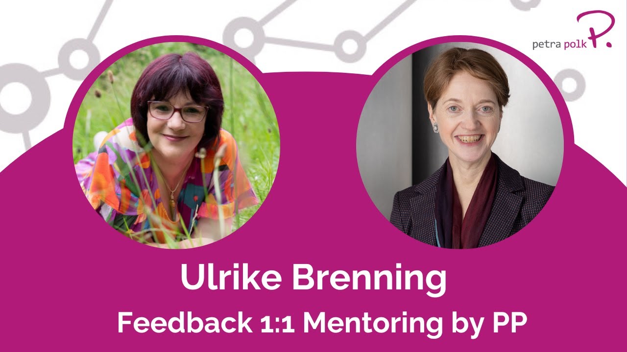 Testimonial Dr. Ulrike Brenning zum 1:1 Mentoring by PP - YouTube