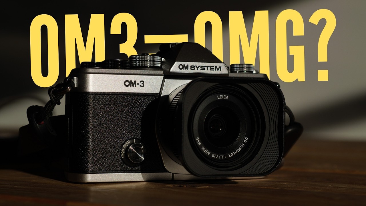 OM SYSTEM OM-3 Initial Reaction - A LEGEND In the Making? Or Too ...