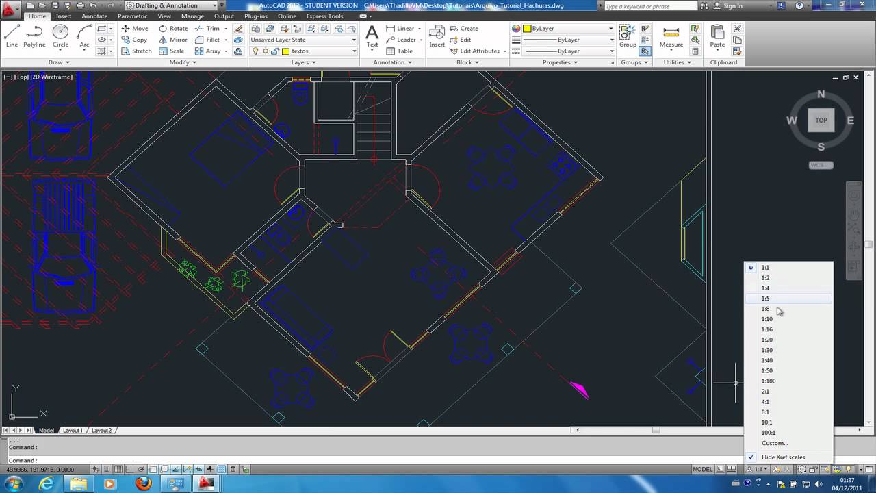 11. [Provisório] AutoCAD - Tutorial Escalas de Anotação - YouTube