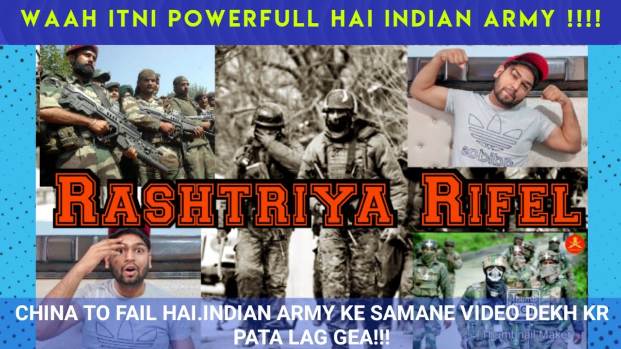 Reaction on//Indian Army Rashtriya Rifel soliders motivation video//how ...