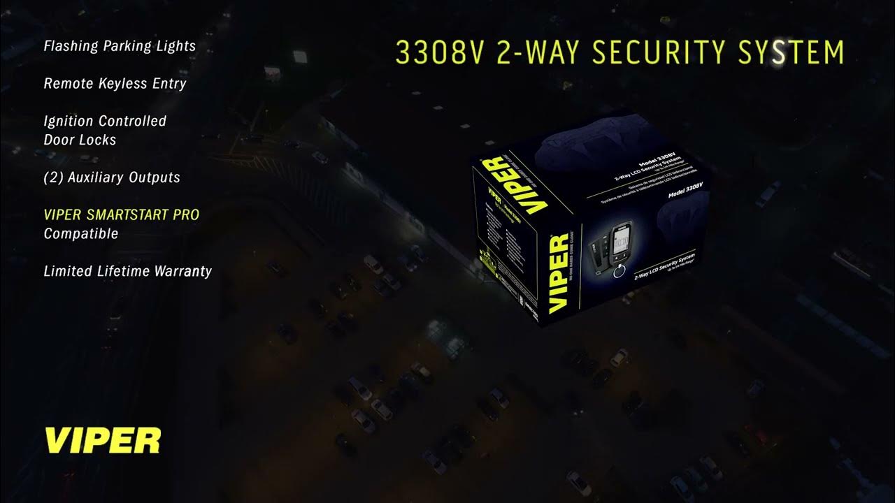 🚗🔒 VIPER 3308V LCD 2-Way Security System – Ultimate Car Protection! 🔒🚗 - YouTube