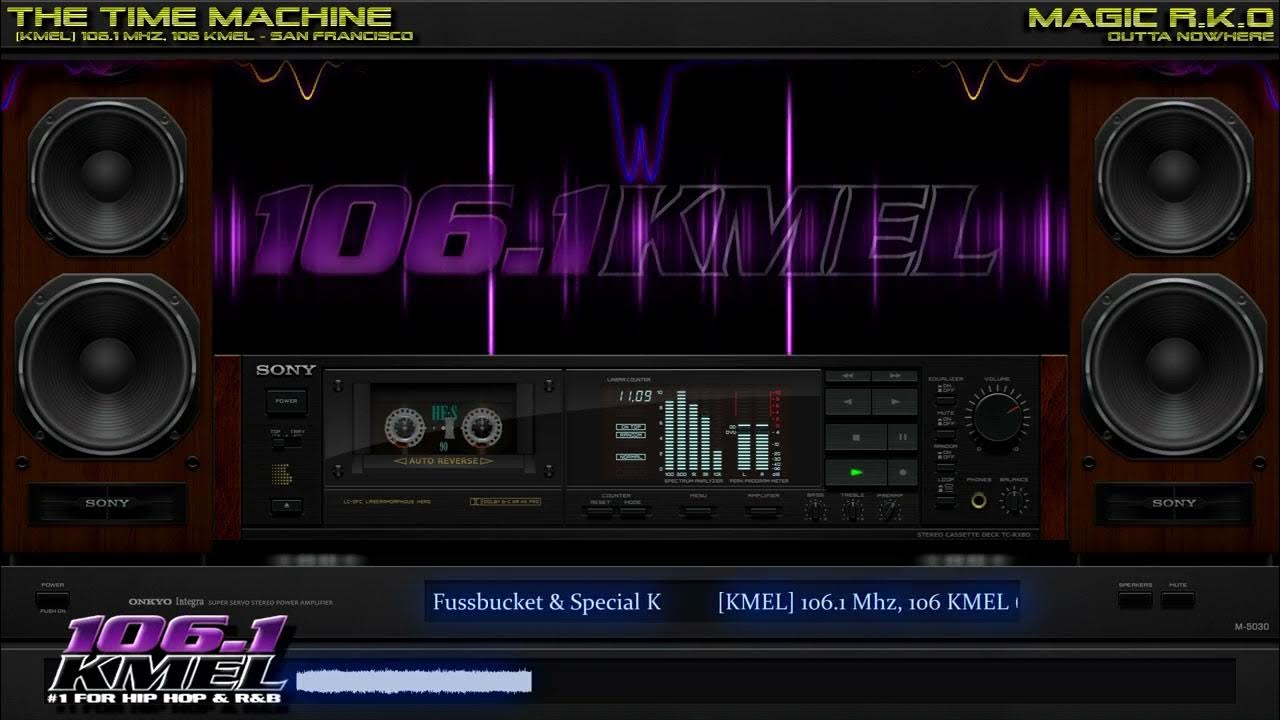 [KMEL] 106.1 Mhz, 106 KMEL (1990-10-09) Power 106 Mix with Dj King Tech ...