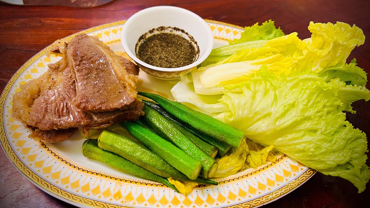 Daily cooking KH , Fried beef with fresh vegetables. - YouTube