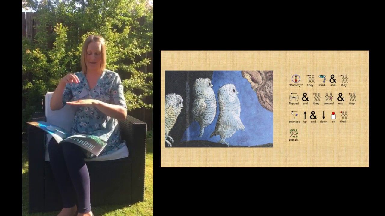 Owl Babies Makaton Story - YouTube