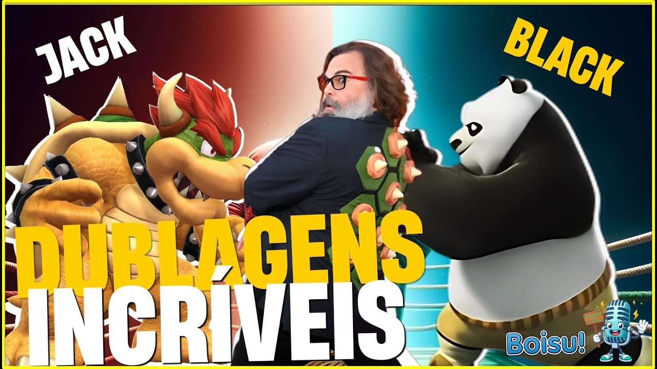 ALÉM DE BOWSER E KUNG FU PANDA, 14 PERSONAGENS INCRÍVEIS POR JACK BLACK ...