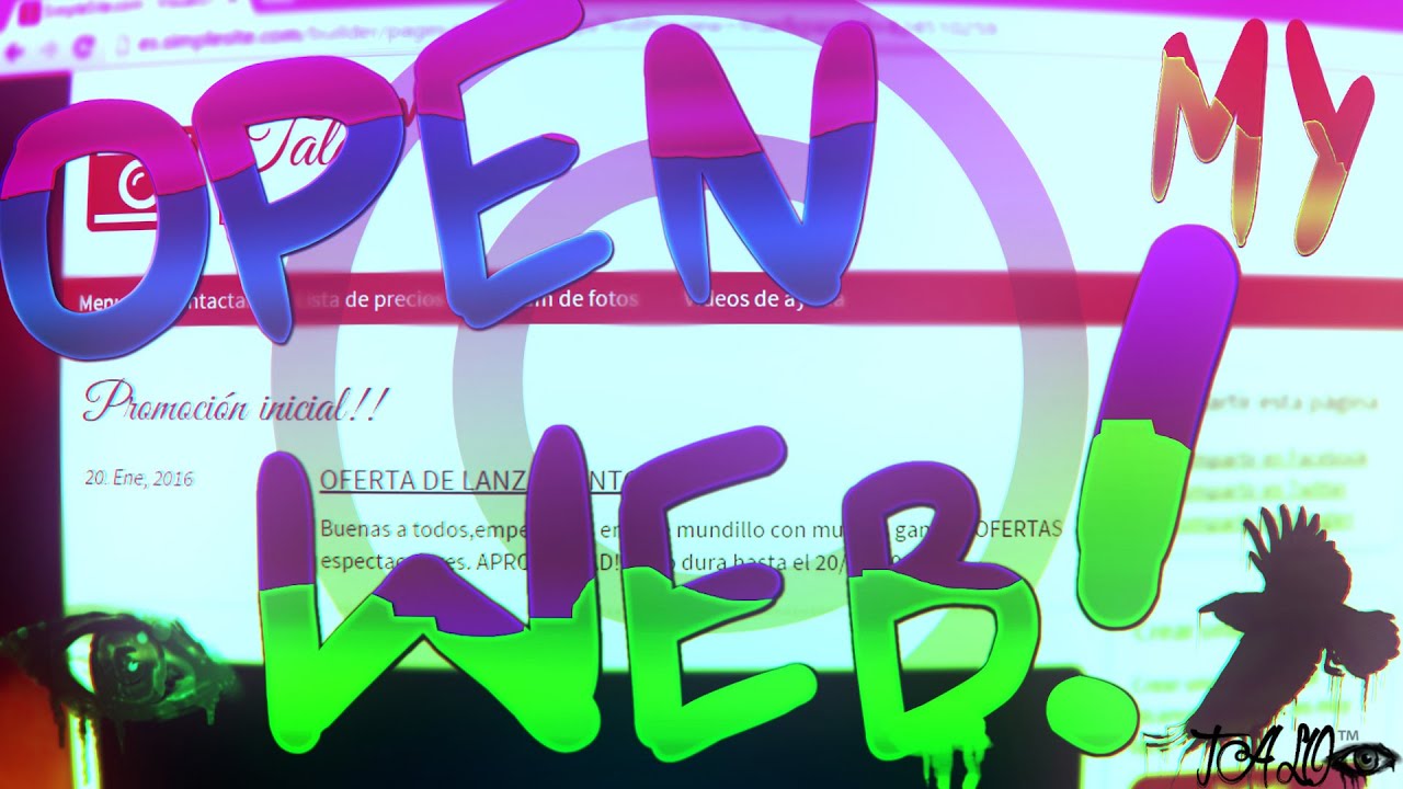 OPEN MY WEB!/ALL FREE!/OFERTA!!!/FREE DESIGNS - YouTube