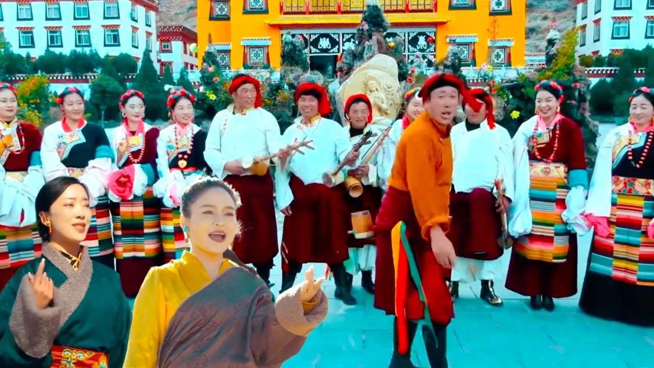 New Tibetan Dance Song 2024 པི་ཝང་མུ་ཏིག་ཕྲེང་མཛེས། - YouTube Music