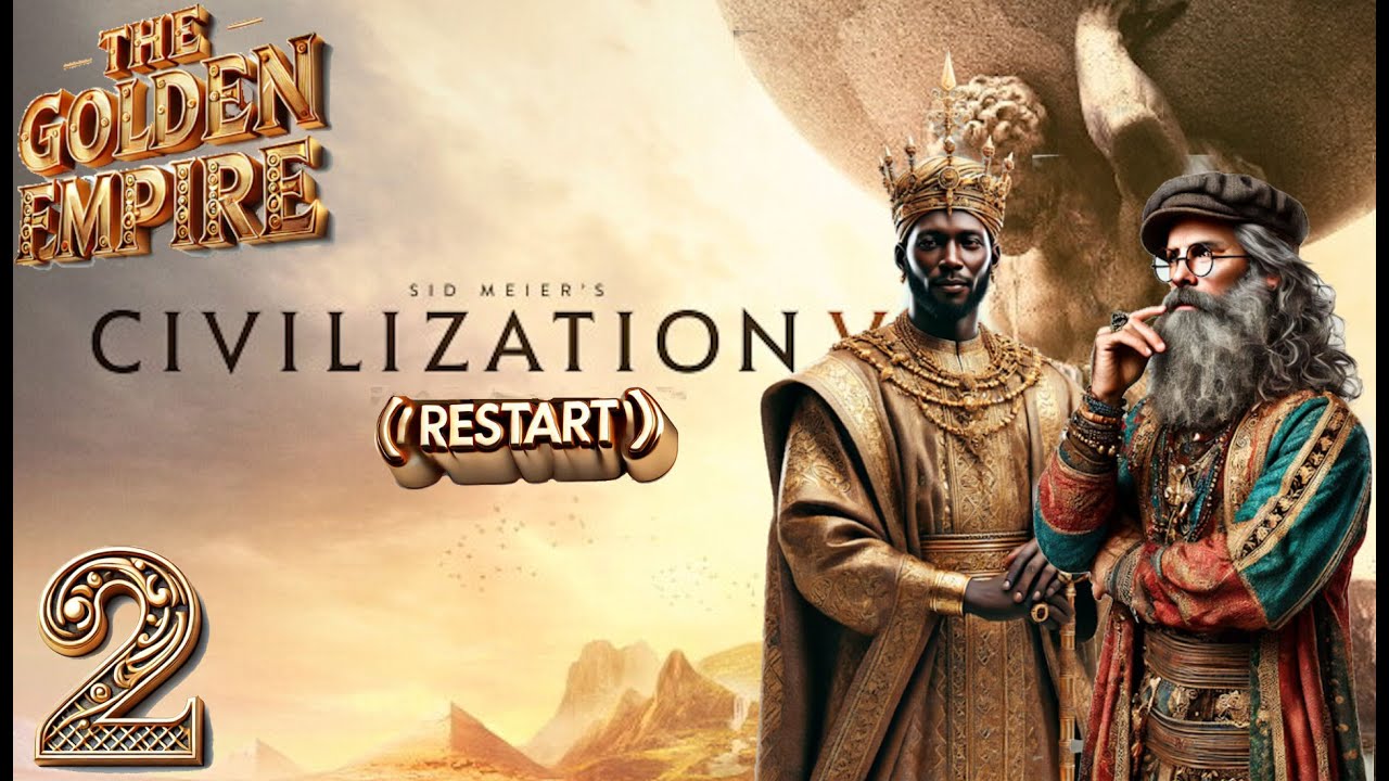 Civilization 6 (Mali, Emperor), restart, pt 2 - YouTube