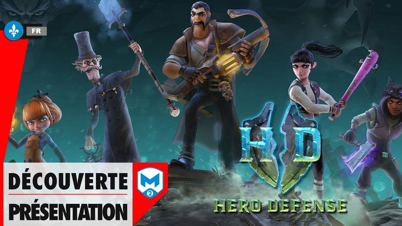 Découverte du jeu Hero Defense - PS4, Xbox One, PC [FR] - YouTube