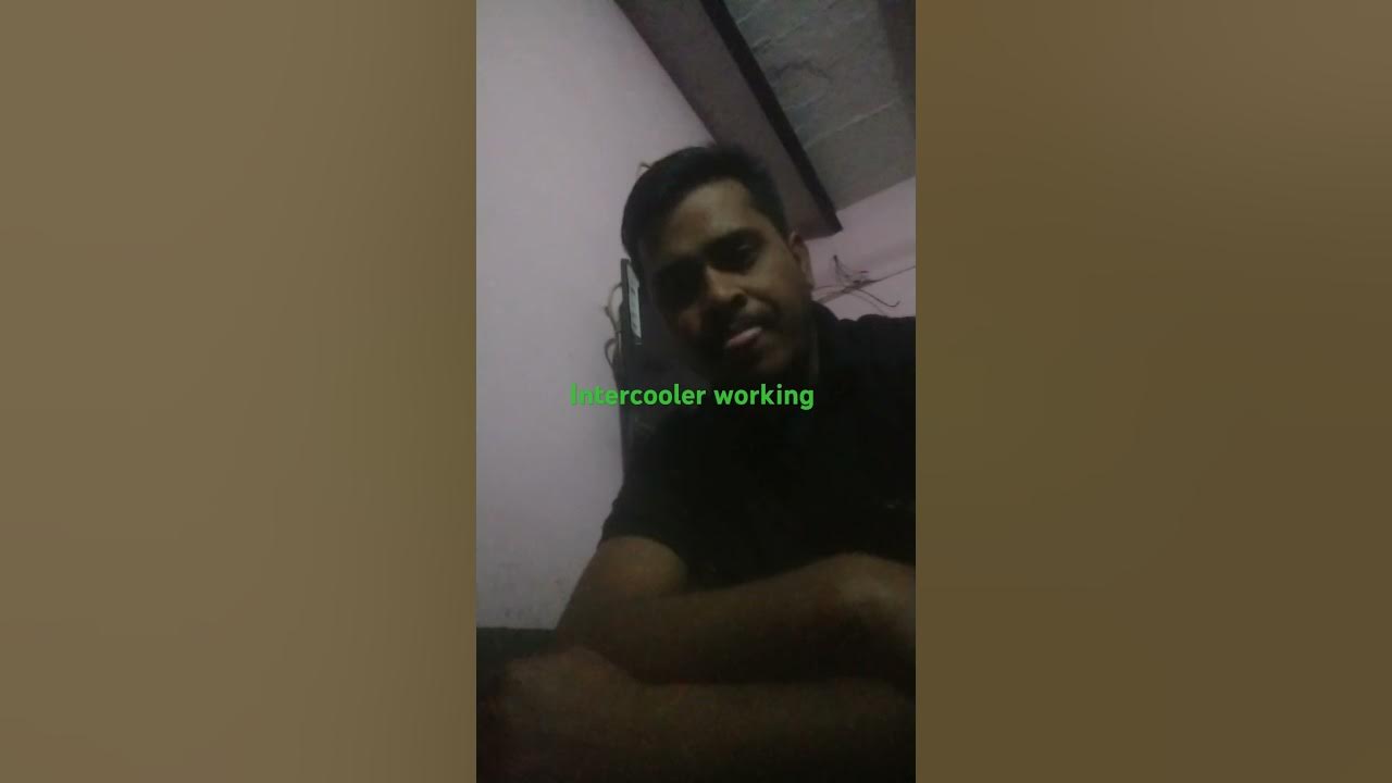 Intercooler working - YouTube