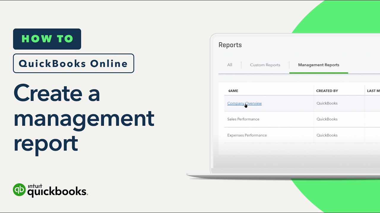 How To Create A Management Report In QuickBooks Online Tutorial YouTube how-to-create-a-management-report-in-quickbooks-online-tutorial-youtube