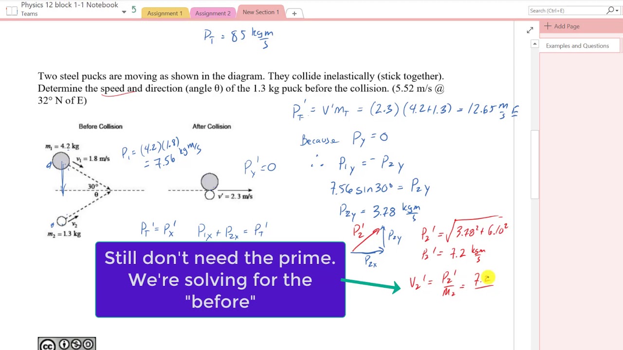 Momentum in 2D - YouTube
