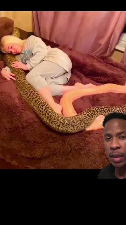 She slept with her python every night until one night something ...