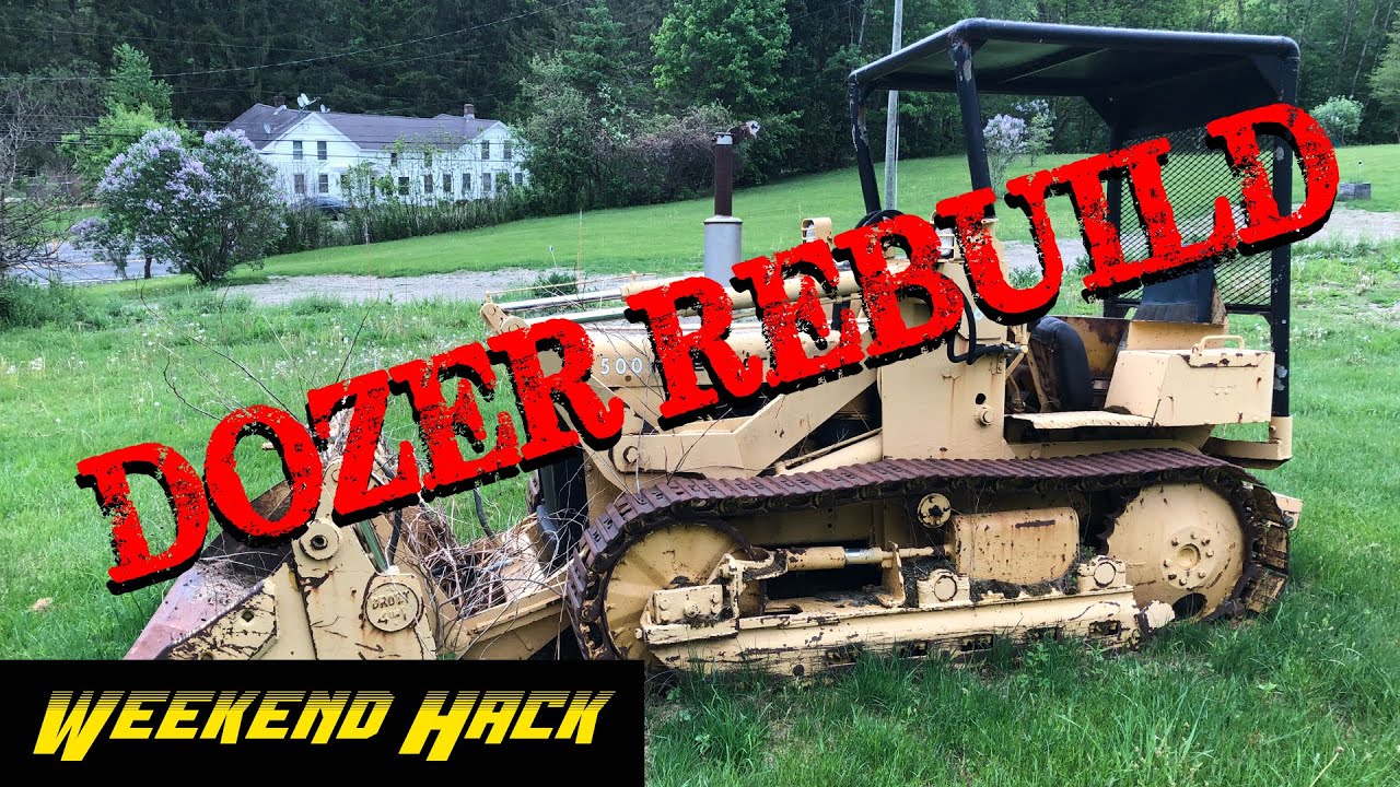 IH500 Crawler With 4 in 1 Drott- Part 1 - My New Old Project - YouTube