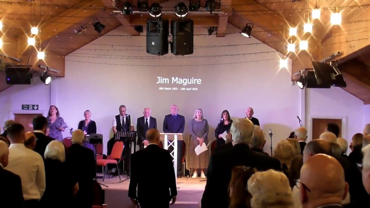 Funeral of Jim Maguire - YouTube