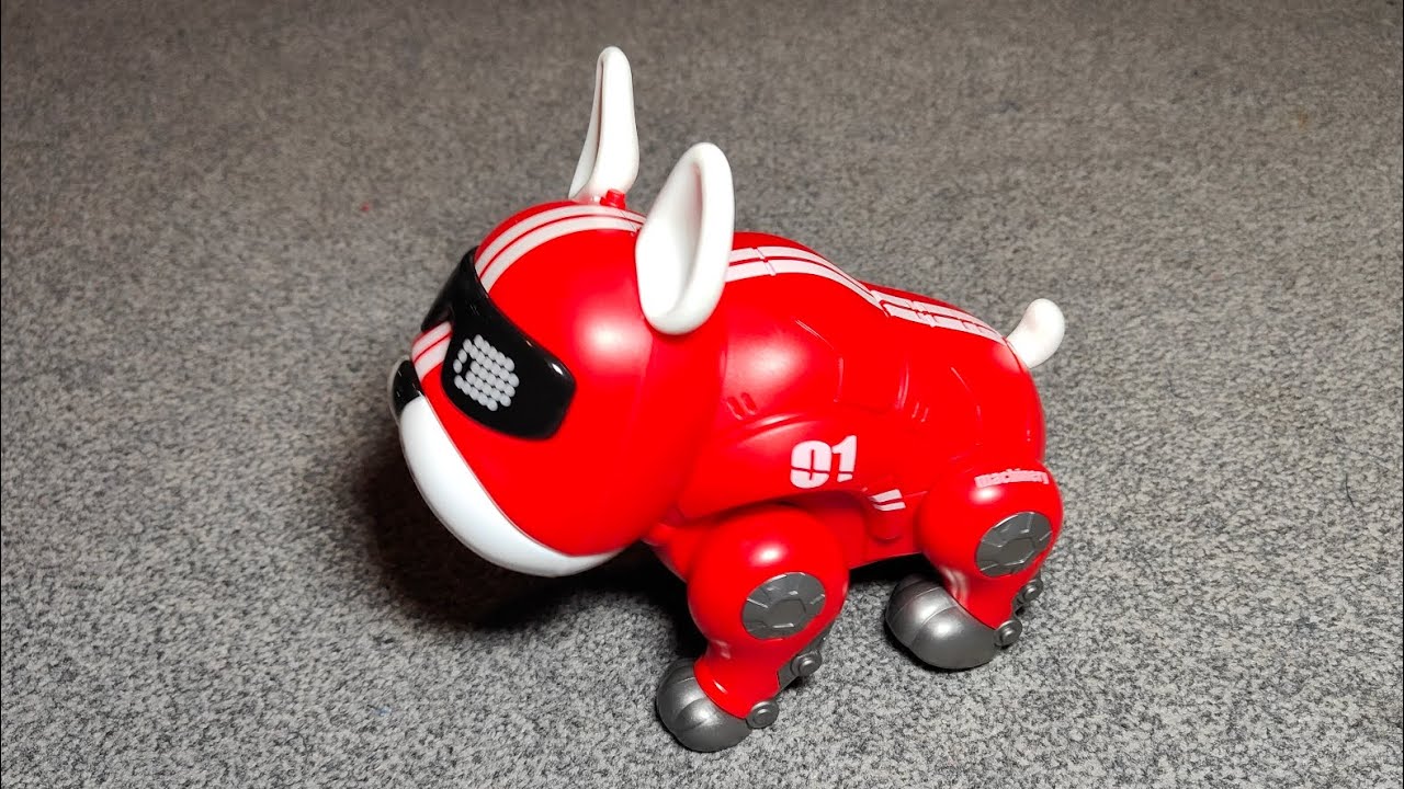 Robot Bulldog Interactive Kids Toy (Review) - YouTube