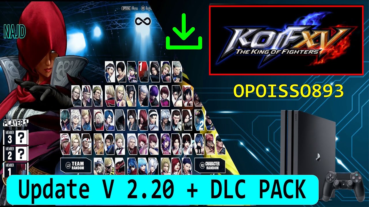 PS4 The King of Fighters XV Update Version 2.20 and New DLC Pack - YouTube
