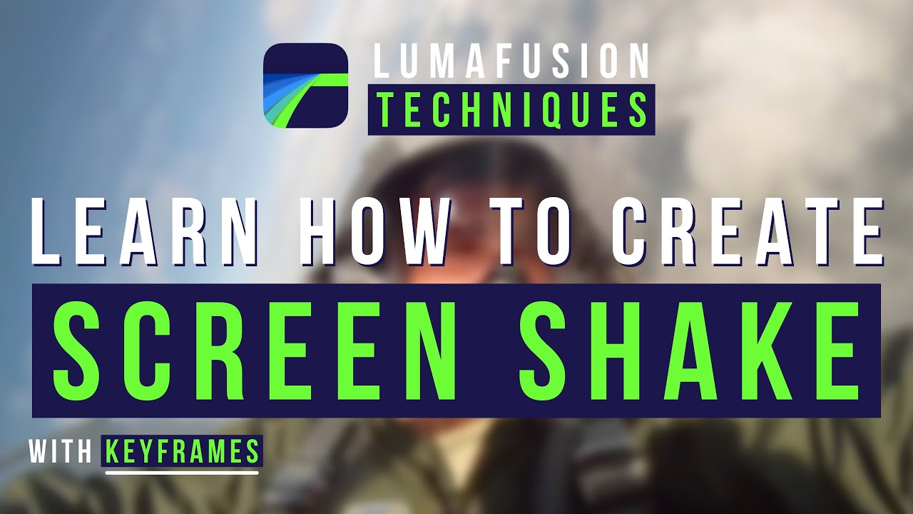 Learn How To Create A #Screen #Shake Effect Using #LumaFusion For iPad ...