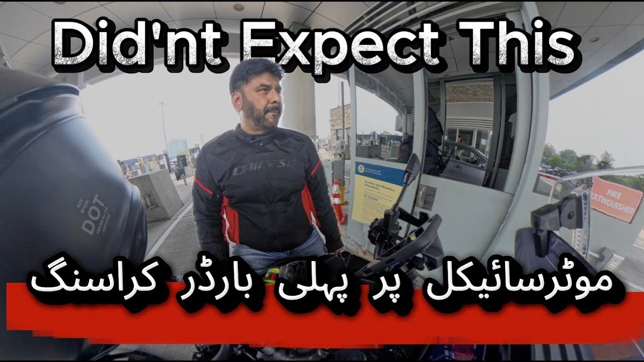 First Border Crossing on a Motorcycle | USA-Canada | Ep. 1 - YouTube