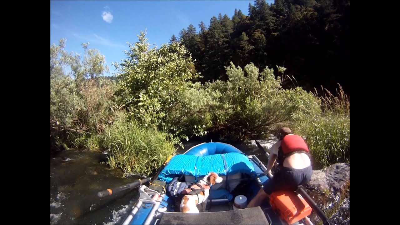 Rainie Falls Fish Ladder, Rogue River Rafting at 3000 cfs (6/20/14 ...
