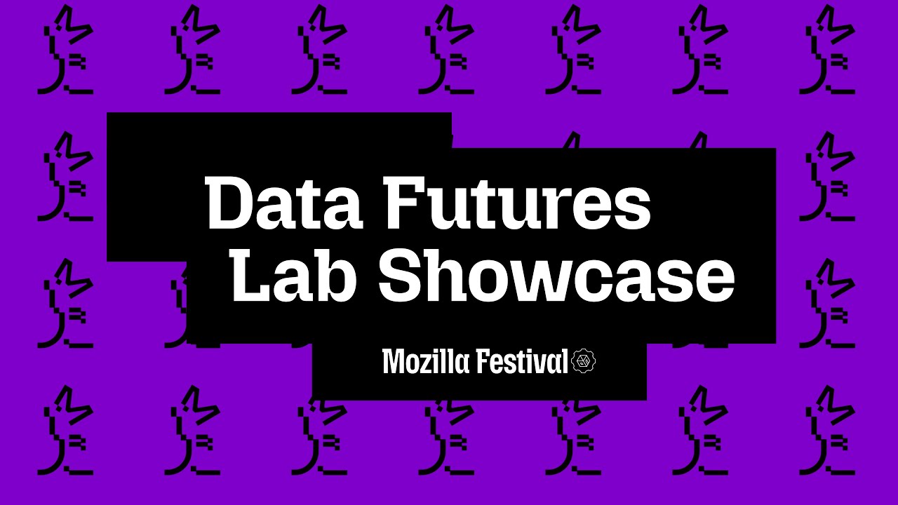 Data Futures Lab Showcase - MozFest House Amsterdam - YouTube