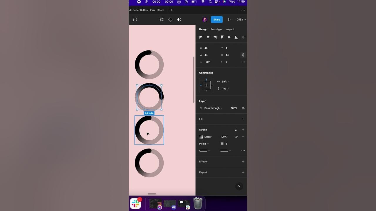 Animated loader button in Figma - YouTube