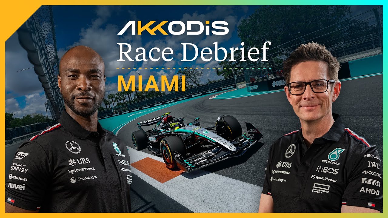 Why did we pit so early? | 2024 Miami GP F1 Akkodis Race Debrief - YouTube