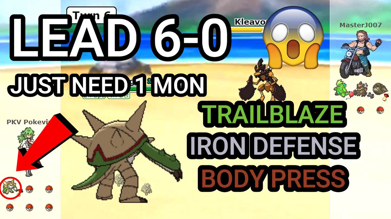 Getting a 6-0 With Only The Lead! (Pokemon Showodwn Random Battles ...