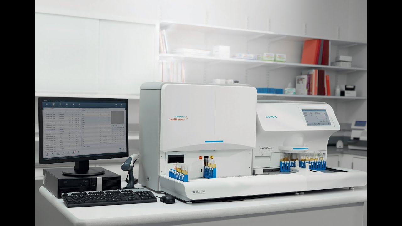 Urianálisis automatizado con Atellica 1500 - YouTube