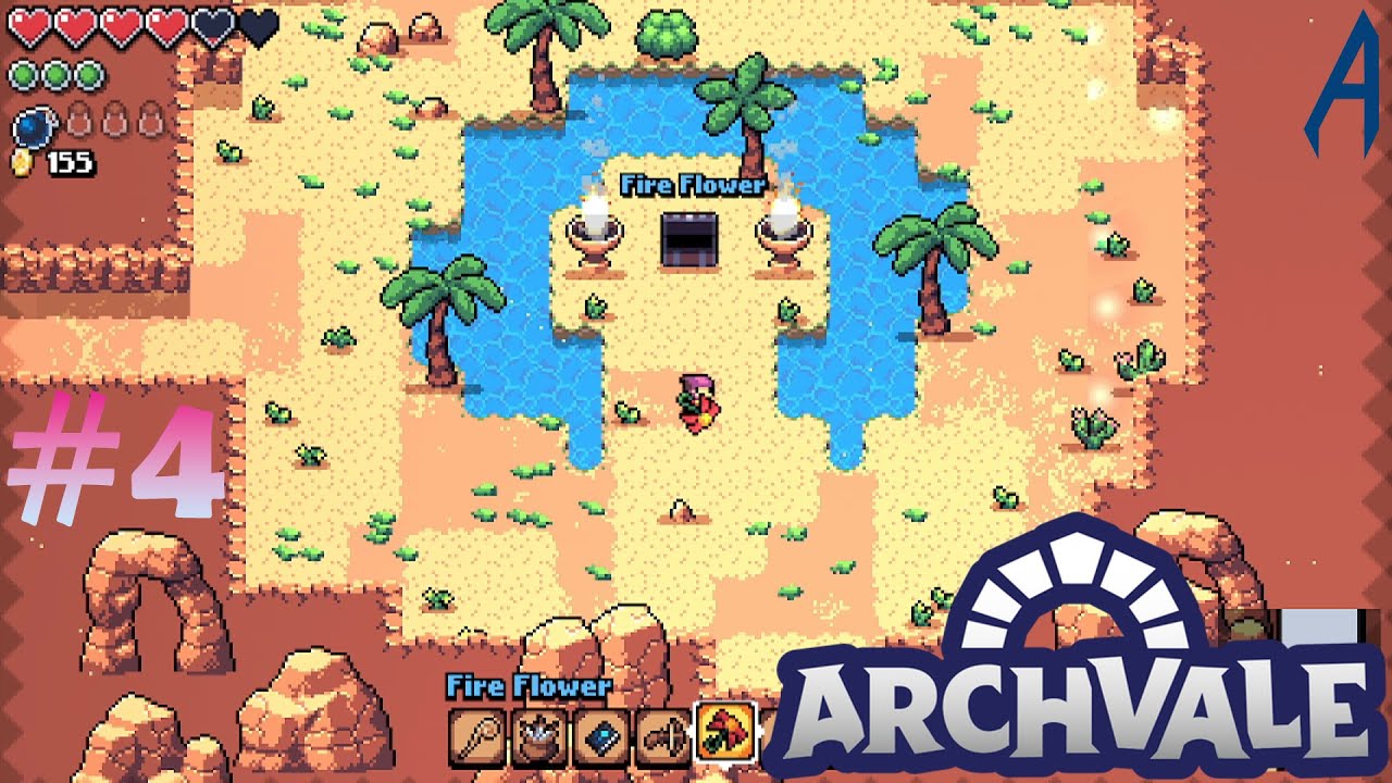 Archvale | Fire Flower? Like A... Fire Flower? - Part 4 - YouTube