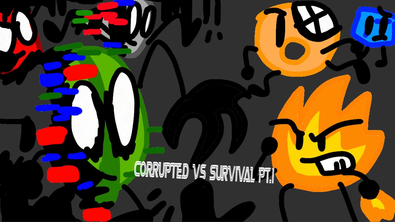 Corrupted objects bfb+tpot(survival and glitch)part 1(mayby idk)pibby ...