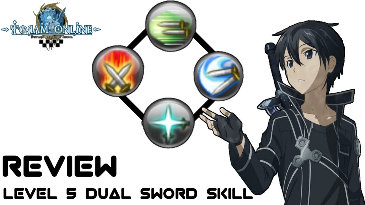 Review lv5 Dual Sword Skill - Toram Online T5 DS - YouTube