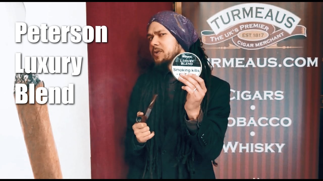 Turmeaus Pipe Tobacco Review - Peterson Luxury Blend - YouTube