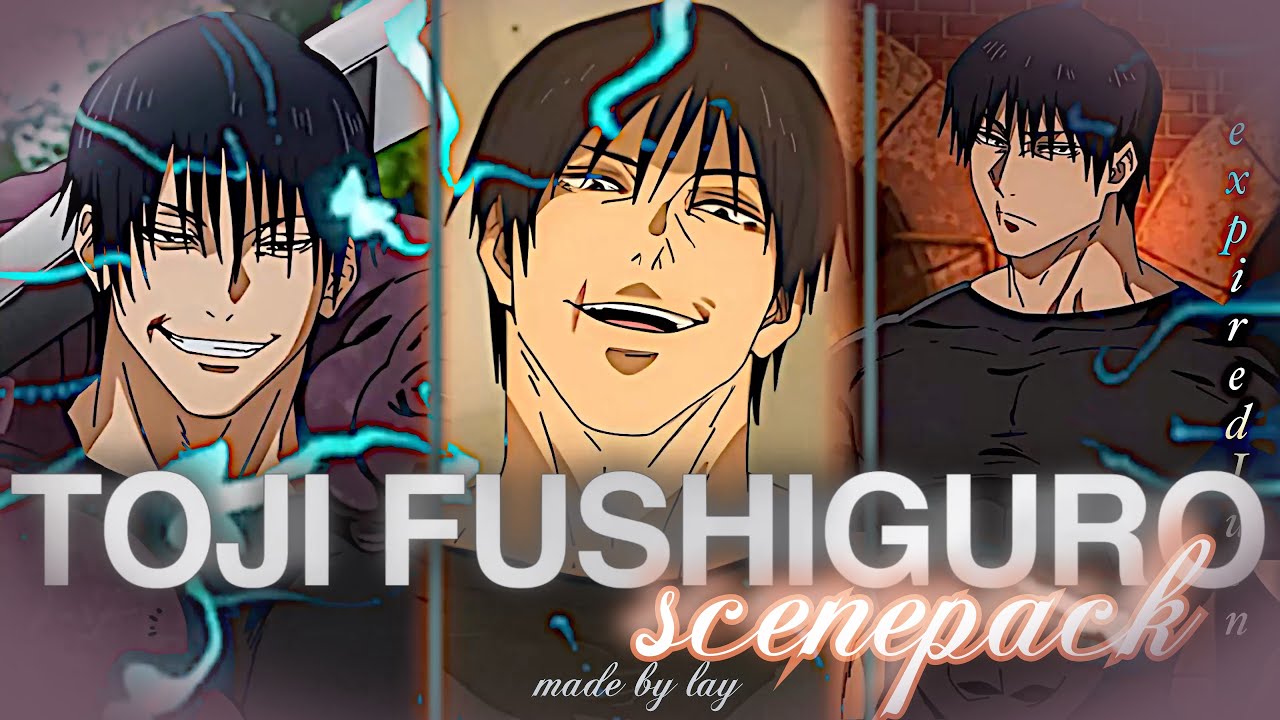 Toji fushiguro Scene Pack for Edits | No Watermark | High Quality - YouTube
