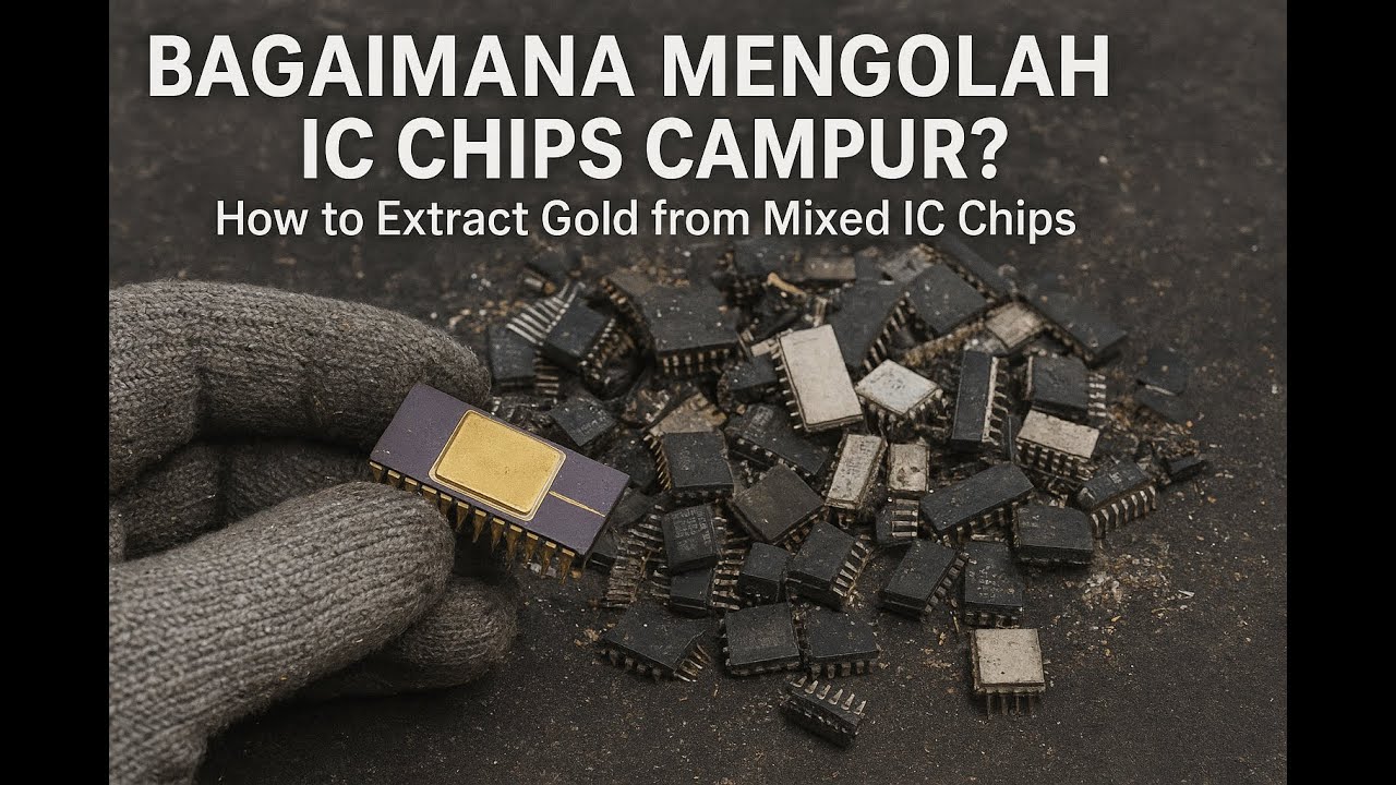 Bagaimana Mengolah IC Campuran I How to Extract Mixed IC Chips? - YouTube