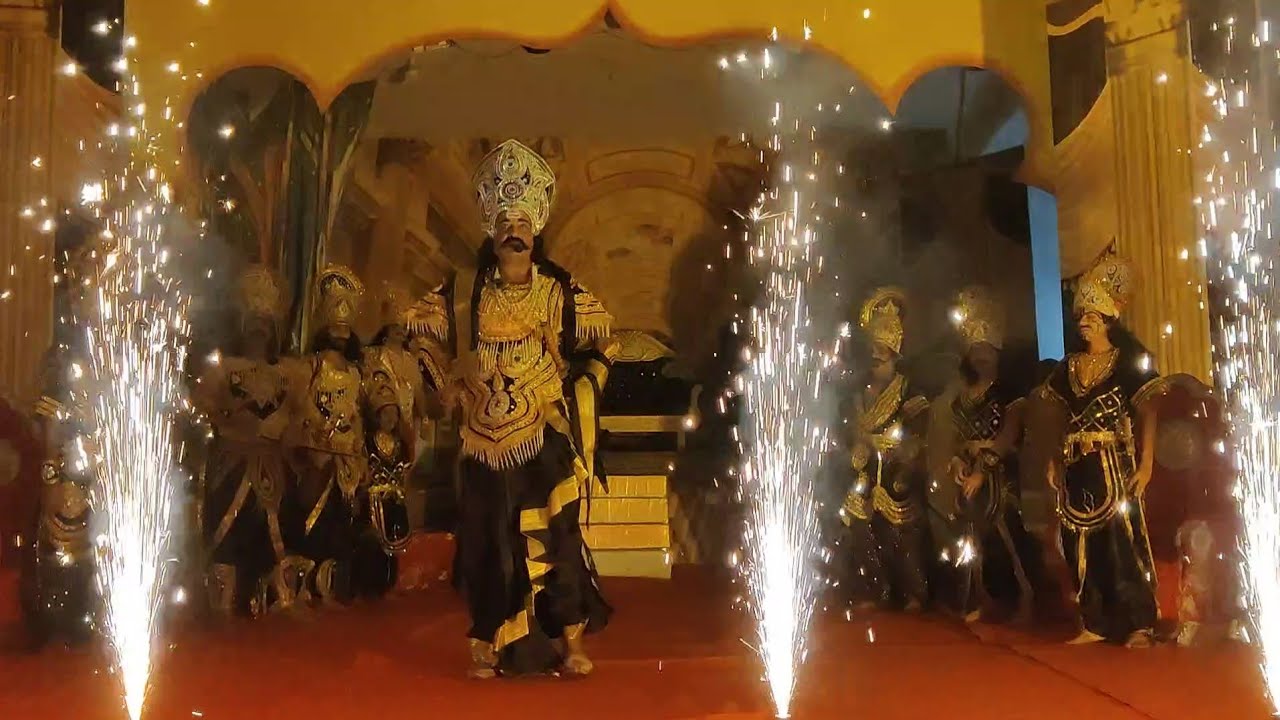 Ravan Darbar | Lanka pati Ravan | Ramleela club patel nagar kathua ...