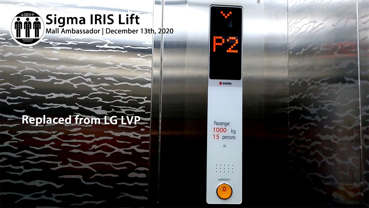 Brand New Sigma Traction Lift / Elevator at Mall Ambassador, Jakarta ...