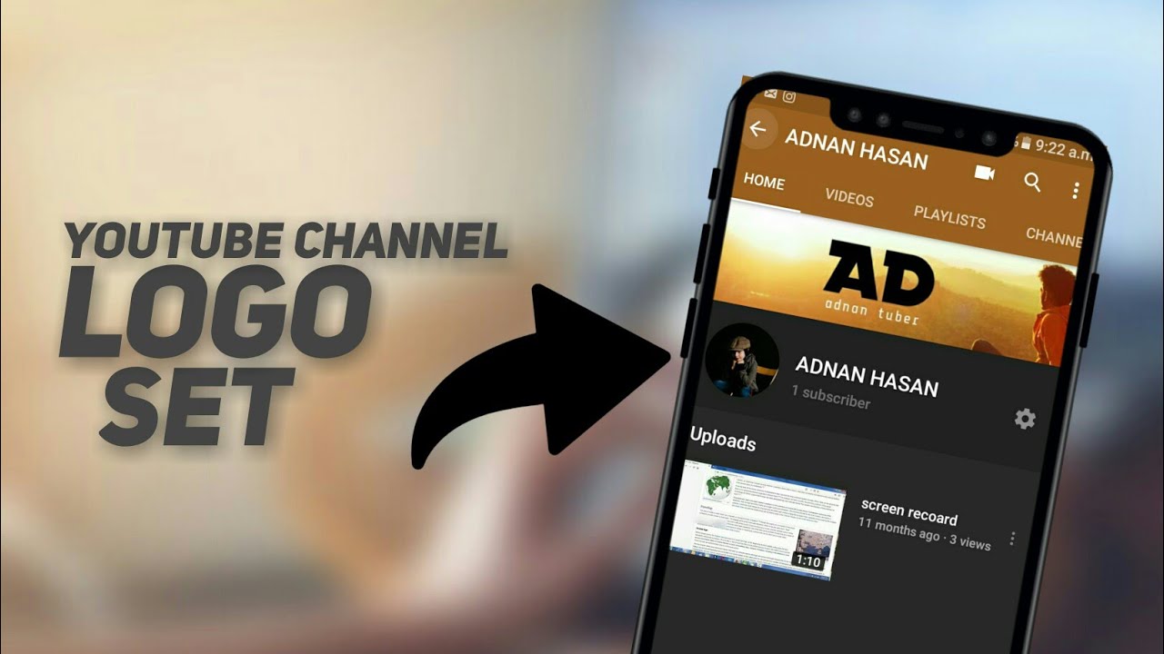 How to your YouTube channel Profile photo or Logo set | Tech Bongo ...