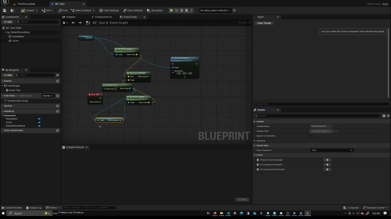Generating Unreal Engine blueprint using AI - YouTube