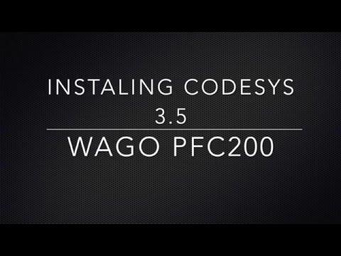 WAGO PFC200 and CoDeSys 3.5 Programming Environment - YouTube