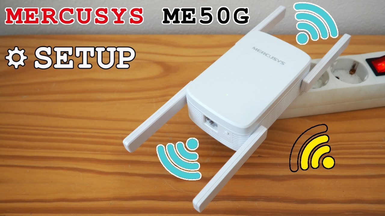 TP-Link Mercusys ME50G Wi-Fi extender • Unboxing, installation ...