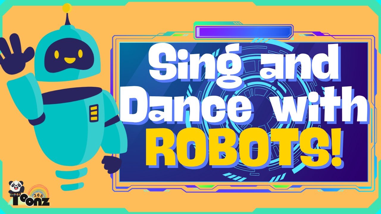 Robot Dance Party Song for Kids | Sing Along with Friendly Robots ...